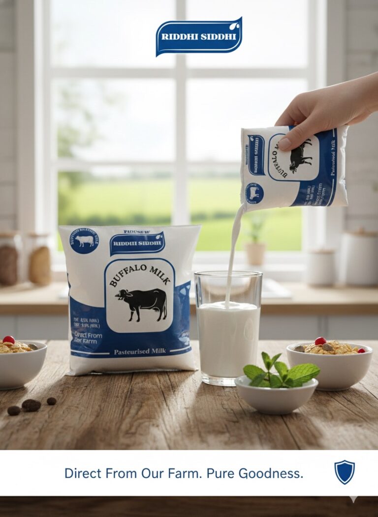 Buffalo Milk – Riddhi Siddhi Organic